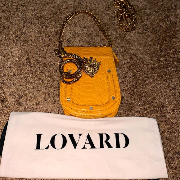 LOVARD | Bags | Lovard Python Violin With 2 Charms | Poshmark
